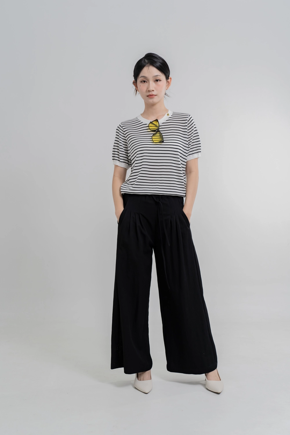 Striped Knit Top - DEES