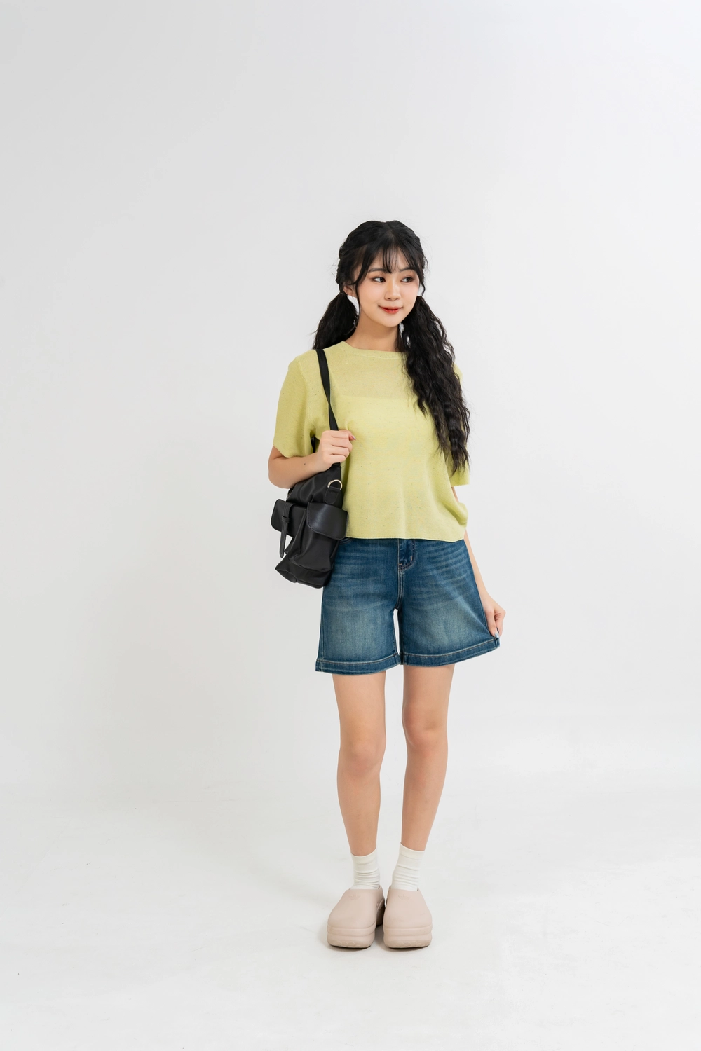Short Sleeves Knitted Top - DEES