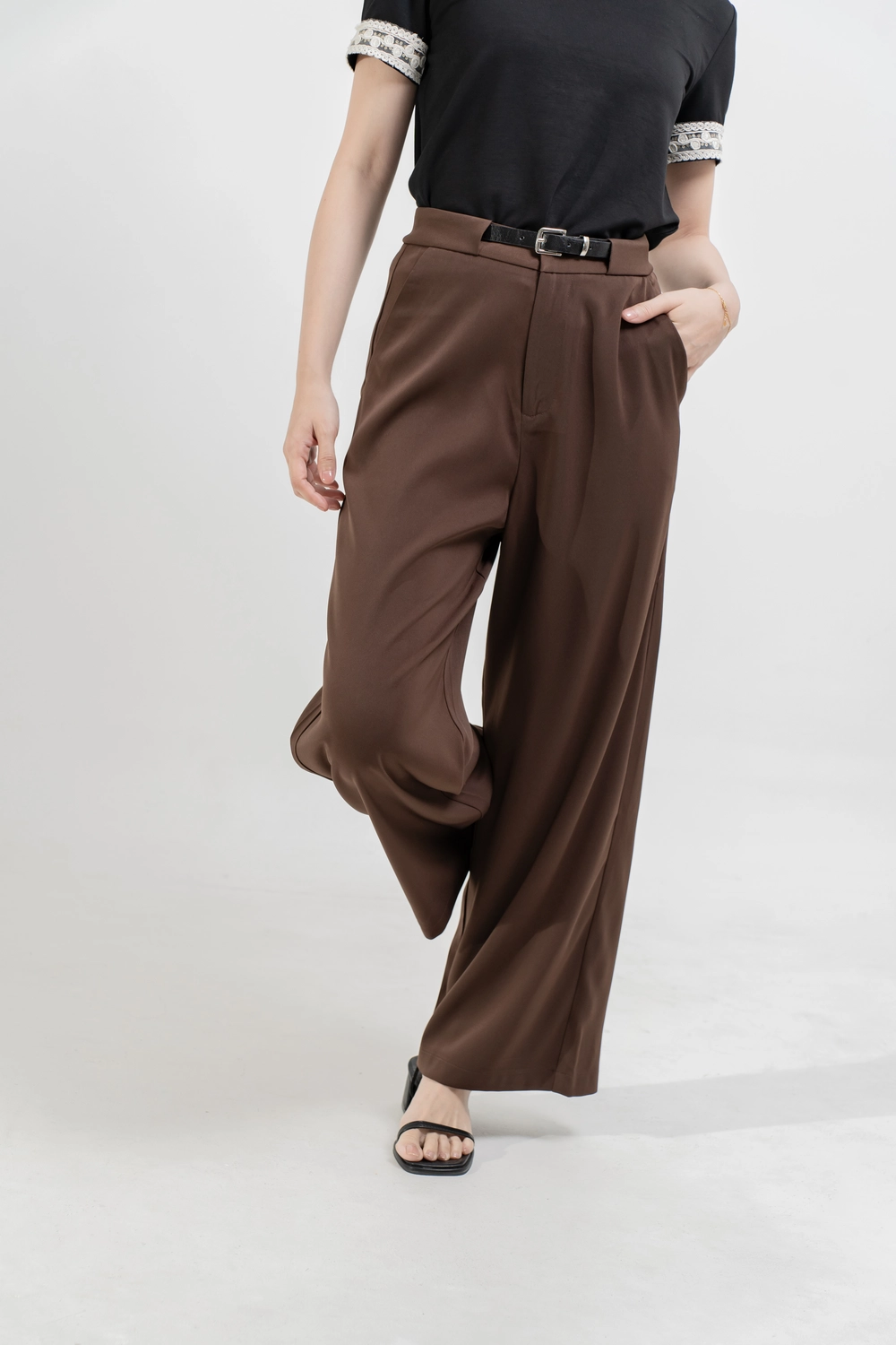 Urban Tailored Wide Pants - DEES