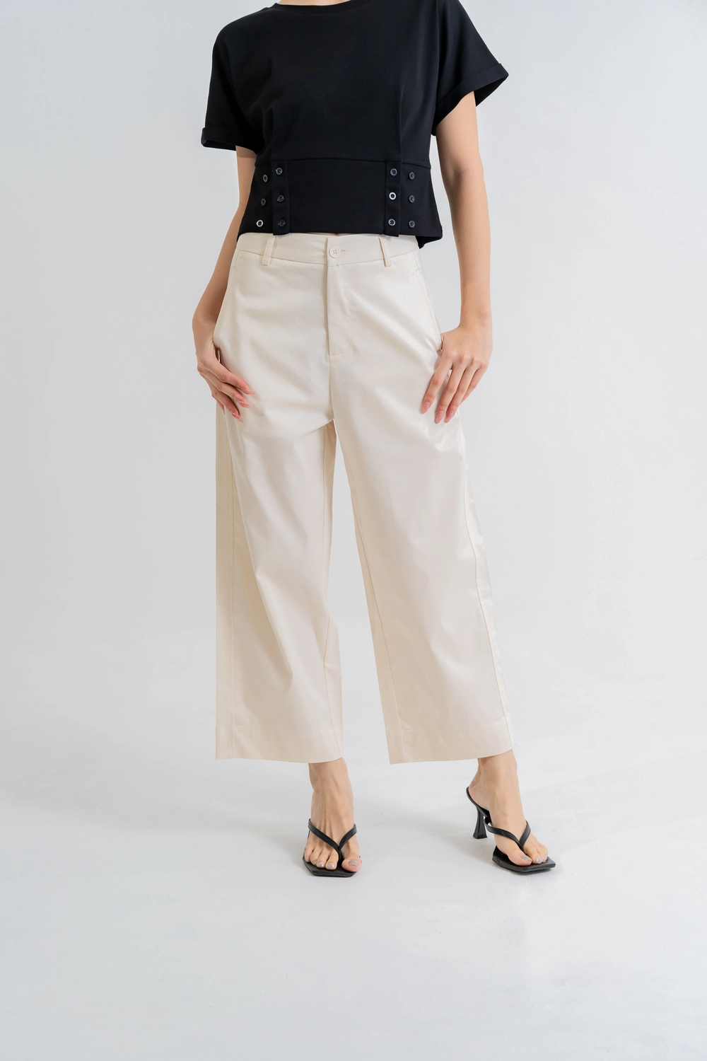 Clean Straight Leg Pants - DEES